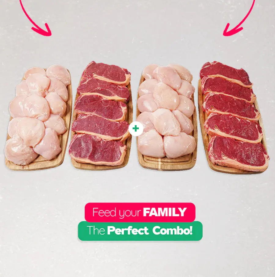 Protein Duo Hamper – Chicken & Steak Combo - Meatsupermarket.com