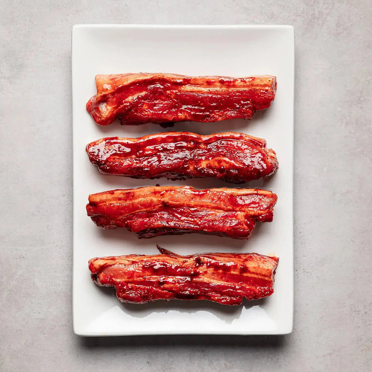 BBQ Pork Belly Slices 700g - Meatsupermarket.com