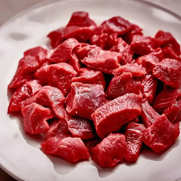 Extra Lean Diced Beef 400g – Premium Quality, Low Fat – Meatsupermarket.com